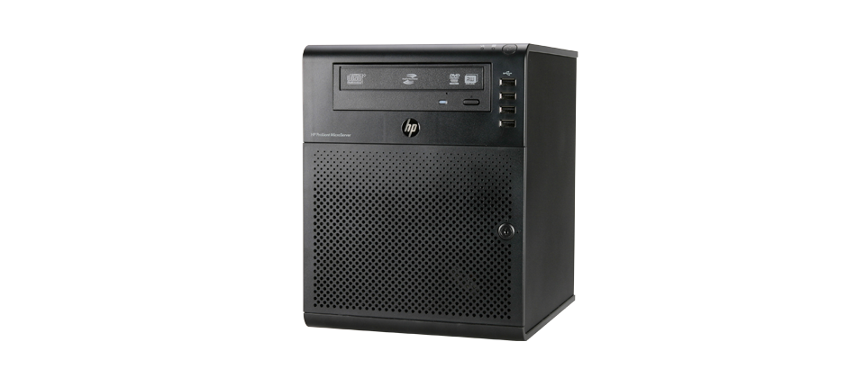 伺服器｜HP ProLiant MicroServer 針對小公司的超低耗電迷你伺服器 | iThome