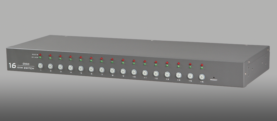 類比式 IP KVM｜五角PSTEK XD-816IP 全部採用D-Sub介面連接裝置 | iThome