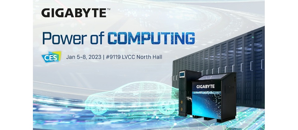 技嘉以高效能運算及自駕車系統推進CES 2023，展示數位轉型的「Power of Computing」 | iThome