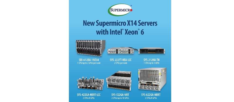 Supermicro極致效能伺服器開始量產供貨，可針對AI、高效能運算、虛擬化以及邊緣端工作負載最佳化 | iThome