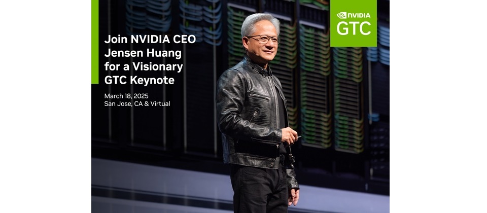 NVIDIA 執行長黃仁勳與產業先進即將在 GTC 2025 揭曉人工智慧的未來 | iThome