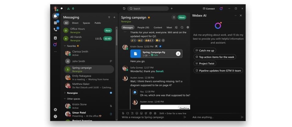 思科WebexOne大會發布全新Webex人工智慧策略 | iThome