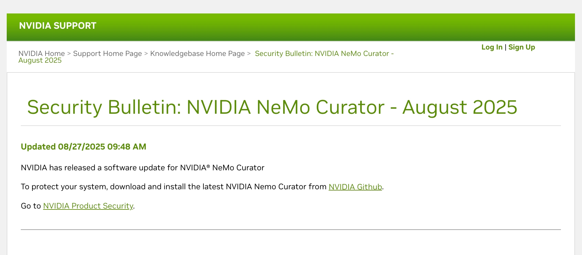Nvidia NeMo Curator存在高風險漏洞，可致本機權限提升與任意程式碼執行 | iThome