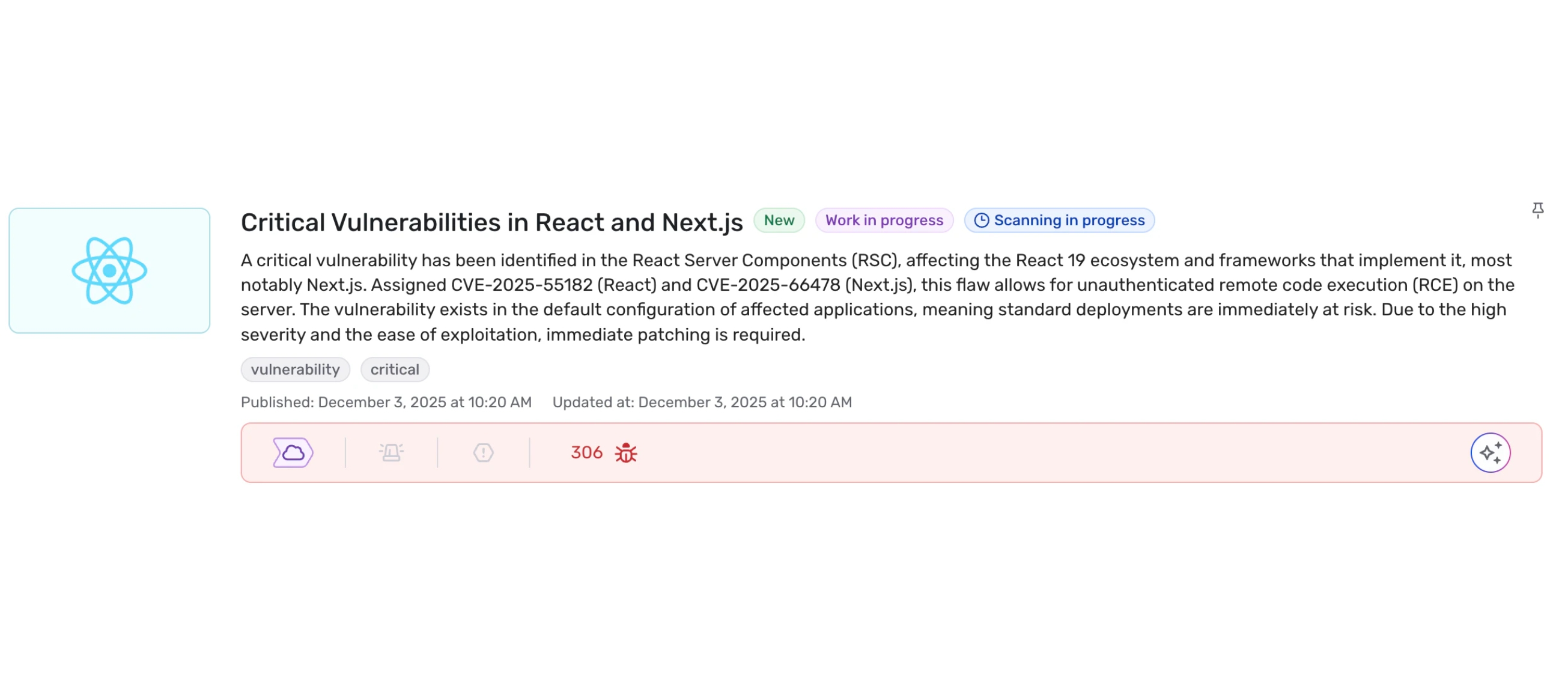 React 19伺服端元件出現RCE零驗證漏洞，波及Next.js等多個框架 | iThome