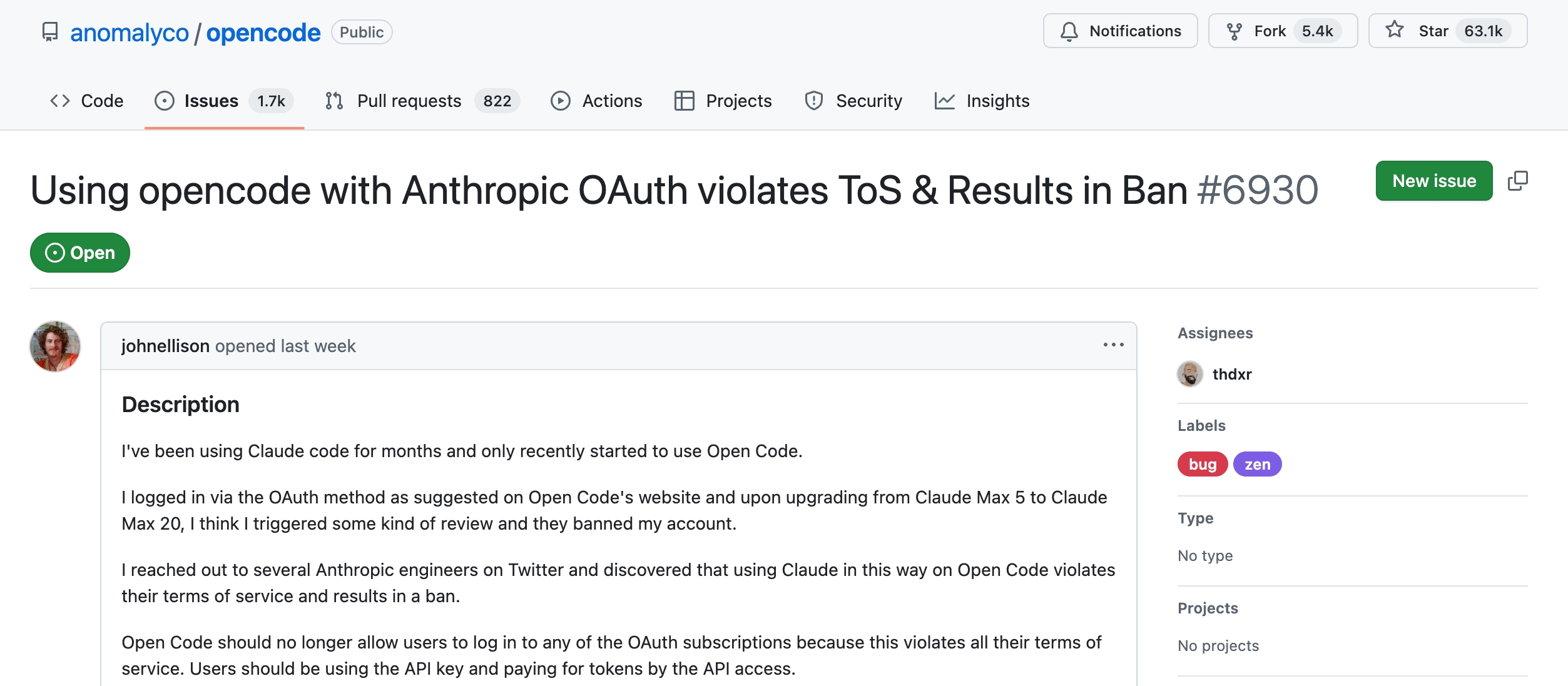 OpenCode用戶回報Claude訂閱使用遭停權，Anthropic打擊偽裝Claude Code用法 | iThome