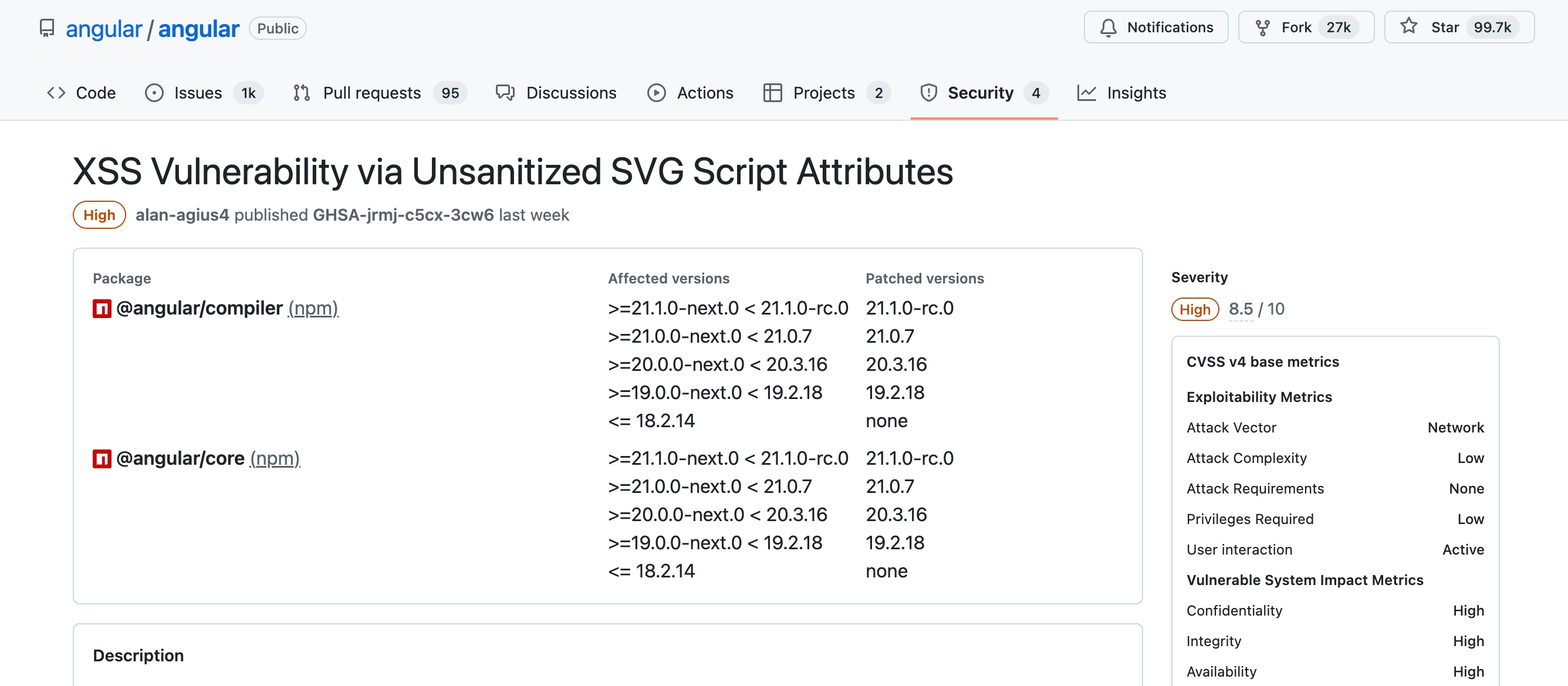 Web應用開發框架Angular存在XSS漏洞，攻擊者可在瀏覽器端執行惡意JavaScript | iThome