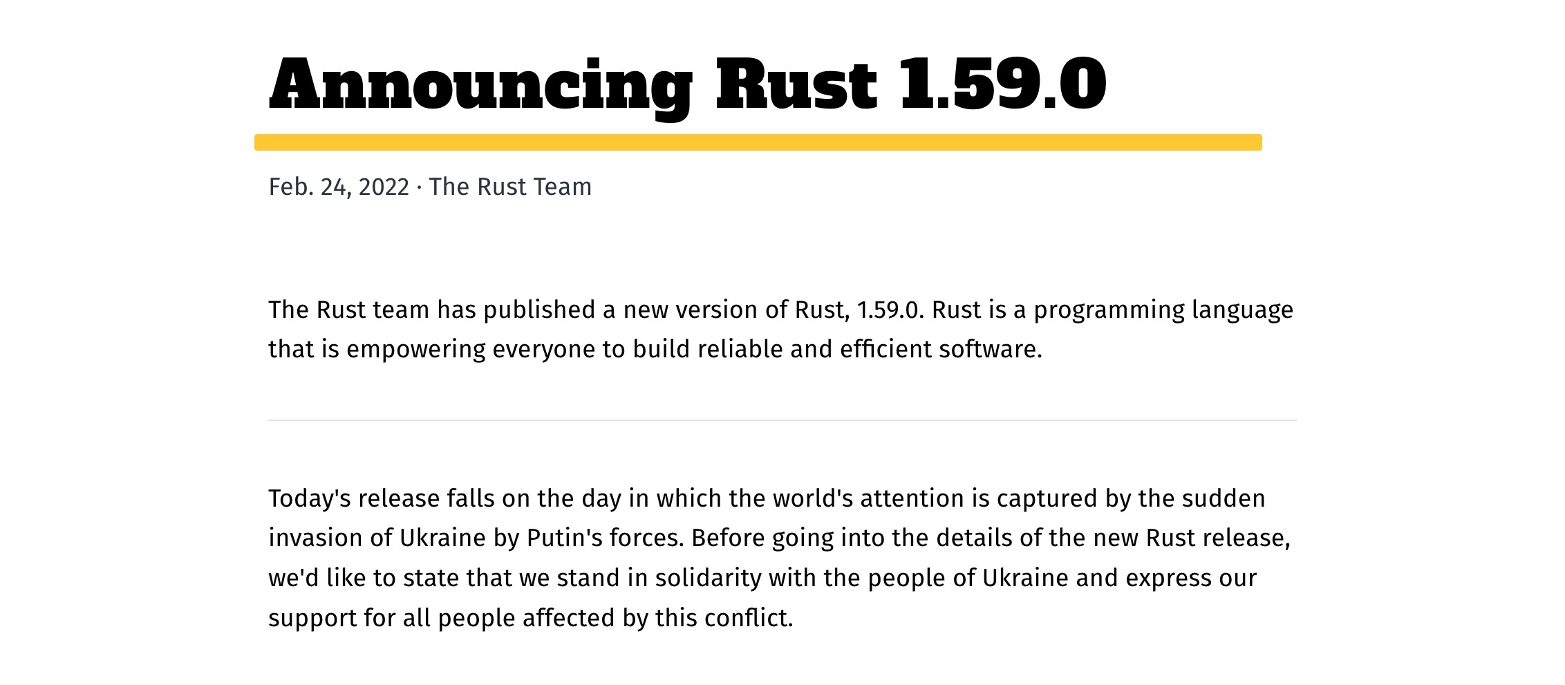 Rust 1.59支援行內組語 | iThome