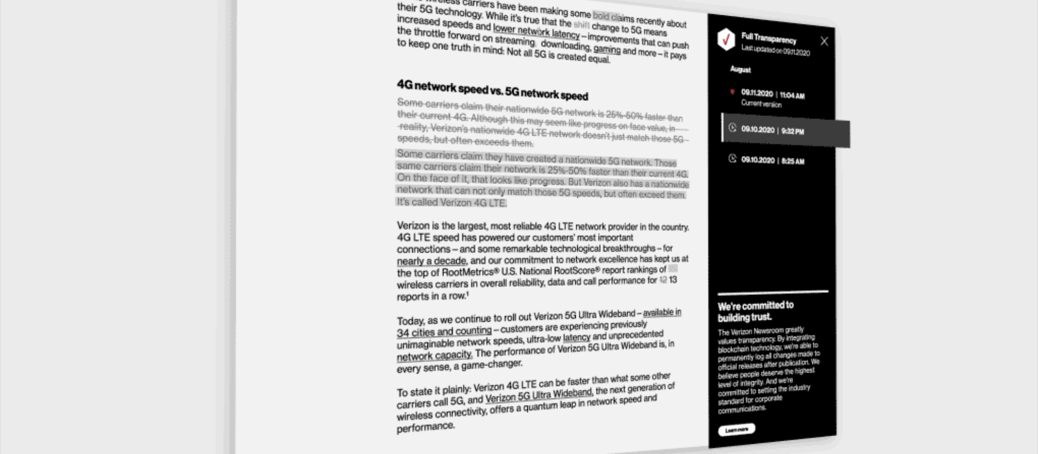Verizon以區塊鏈強化新聞發布的透明度和可信度 | iThome