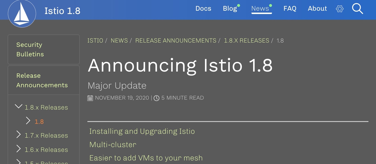 Istio 1.8簡化服務網格操作以提升用戶體驗 | iThome
