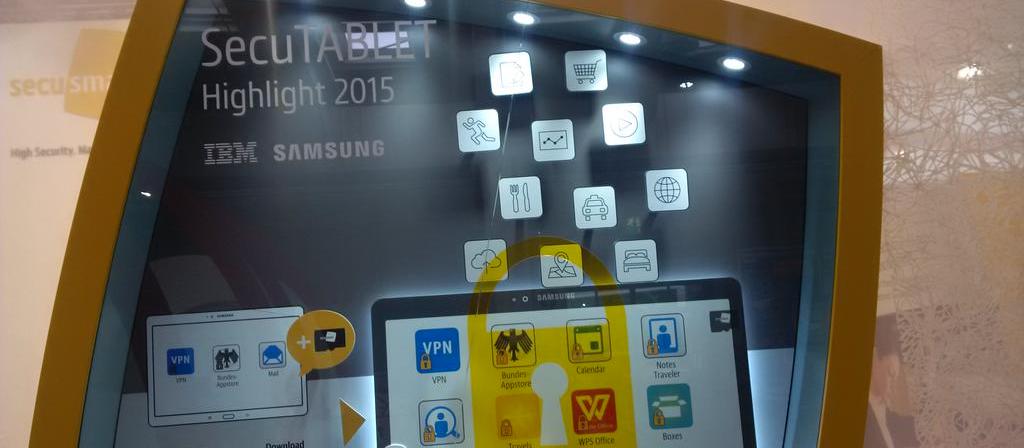 三星、黑莓與IBM攜手打造通過德國政府資安認證的SecuTABLET平板 | iThome