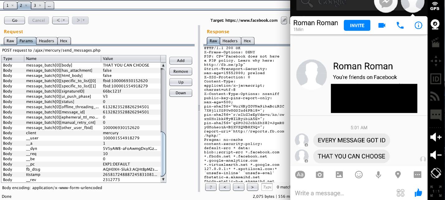 Check Point 揭露Facebook Messenger的安全漏洞 聊天記錄可輕易被更改 | iThome