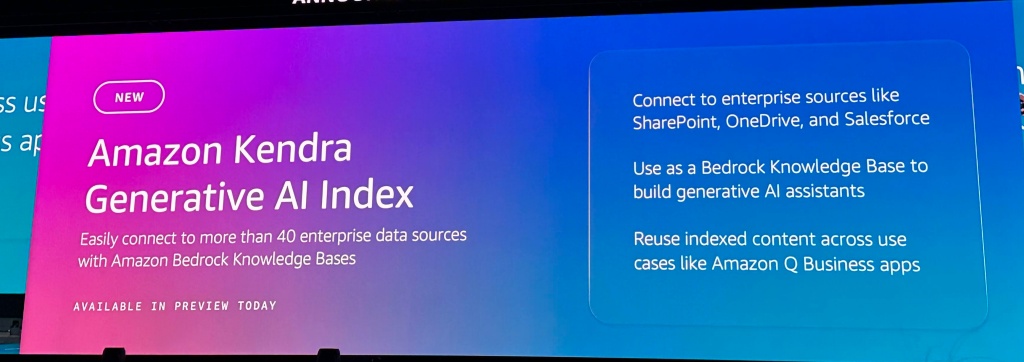 【re:Invent 2024現場直擊】從模型訓練算力配置自動化、提示快取管理到RAG結構化資料支援，AWS揭一系列AI重大更新 | iThome