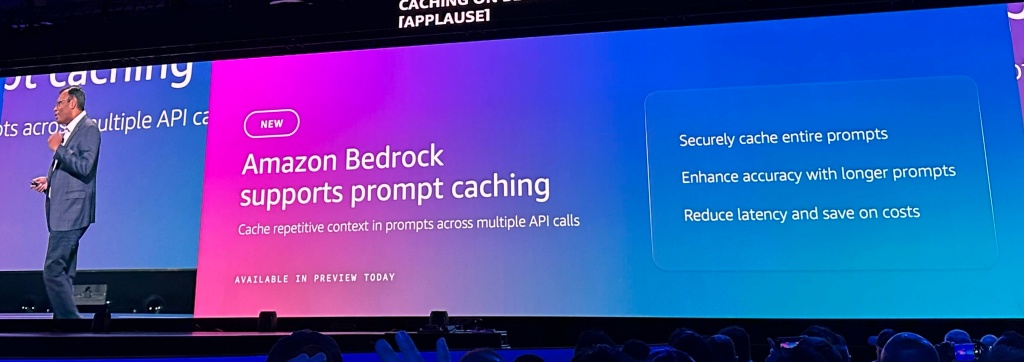 【re:Invent 2024現場直擊】從模型訓練算力配置自動化、提示快取管理到RAG結構化資料支援，AWS揭一系列AI重大更新 | iThome