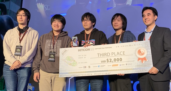 中國隊Tea Deliverers贏得HITCON CTF冠軍，直接晉級2020年DEF CON CTF決賽 | iThome