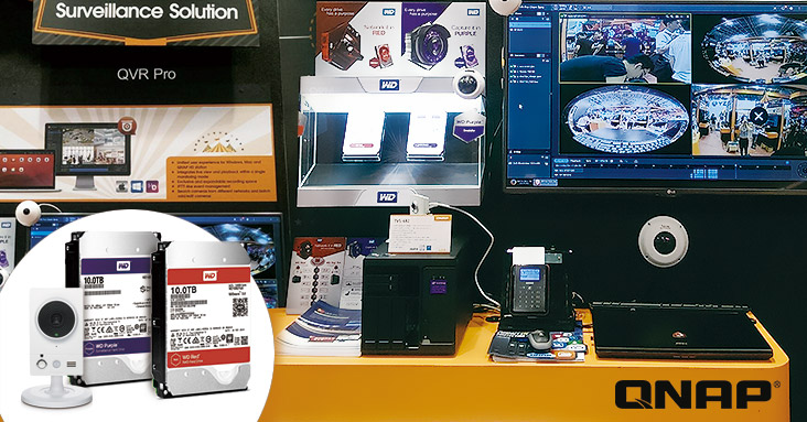 QNAP 聯合 Western Digital 於 COMPUTEX 展示高可靠多媒體資料儲存與專業影像監控方案 | iThome