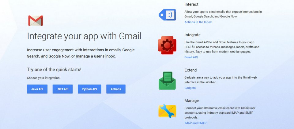 Google企圖把Gmail平臺化，釋出Gmail API | iThome