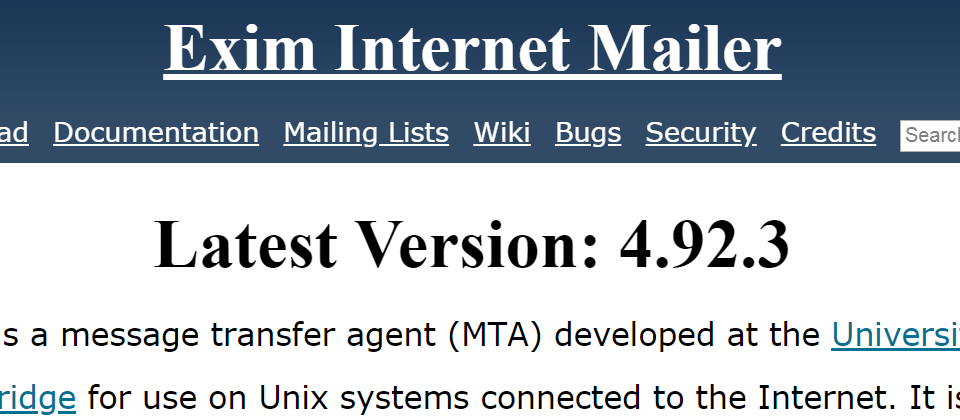 Exim再度修補遠端程式攻擊漏洞 | iThome
