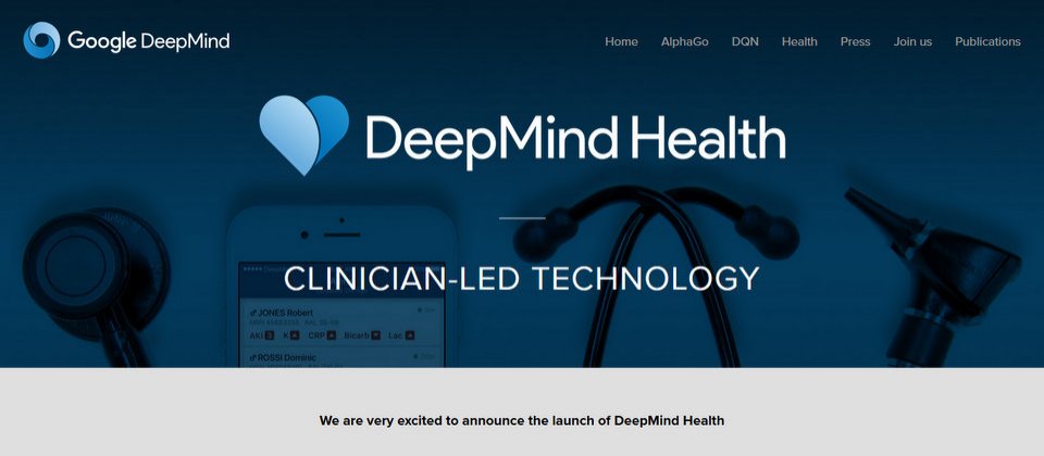 Google DeepMind AI團隊跨足醫療保健產業，推出DeepMind Health計畫 | iThome