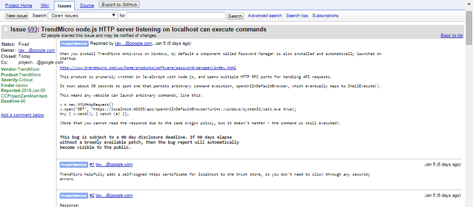 趨勢PC-cillin密碼管理驚爆漏洞，防毒軟體恐成PC遭駭幫兇，Google專家直批荒謬 | iThome