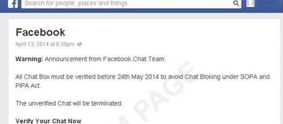駭客假冒Facebook Chat 認證騙取用戶資料 | iThome