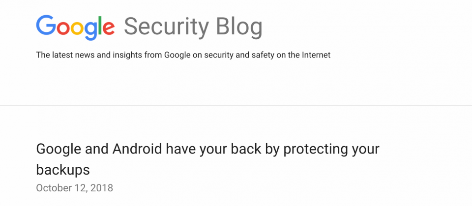 Google強化Android Pie應用程式資料備份安全，防止內部員工的惡意攻擊 | iThome