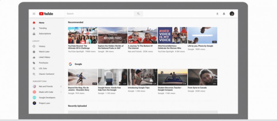 YouTube成立12年後首次更改Logo | iThome