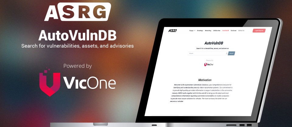 革新汽車網路安全，VicOne與ASRG聯手提供無與倫比的汽車威脅情報網 | iThome